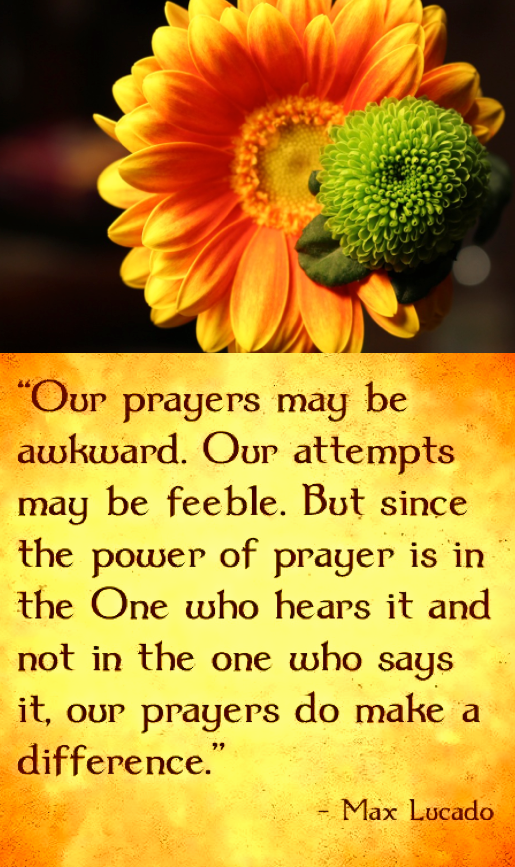 Our prayers may… | Sacred Touches